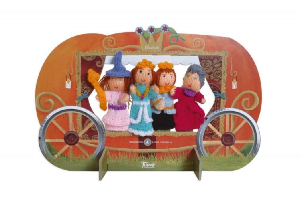 Cinderella - Wool Finger Puppets – Rainbows & Dragons